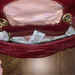Juicy Couture | Bags | Retro Juicy Couture Dark Red Patent Leather ...